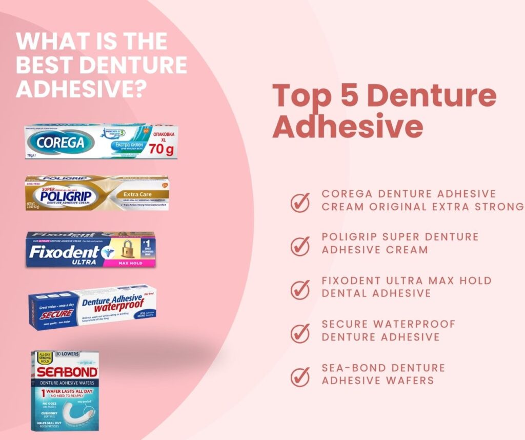 Best Denture Adhesive: Top Rated & Secure Denture Adhesives